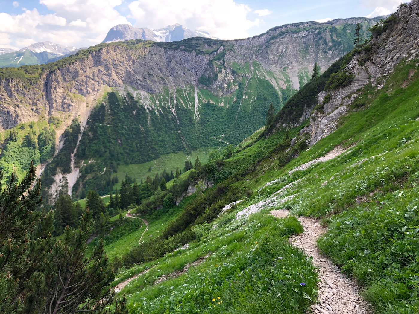 Mindelheimer Hütte, 2058m (Hike & Bike) über das Rappenalptal