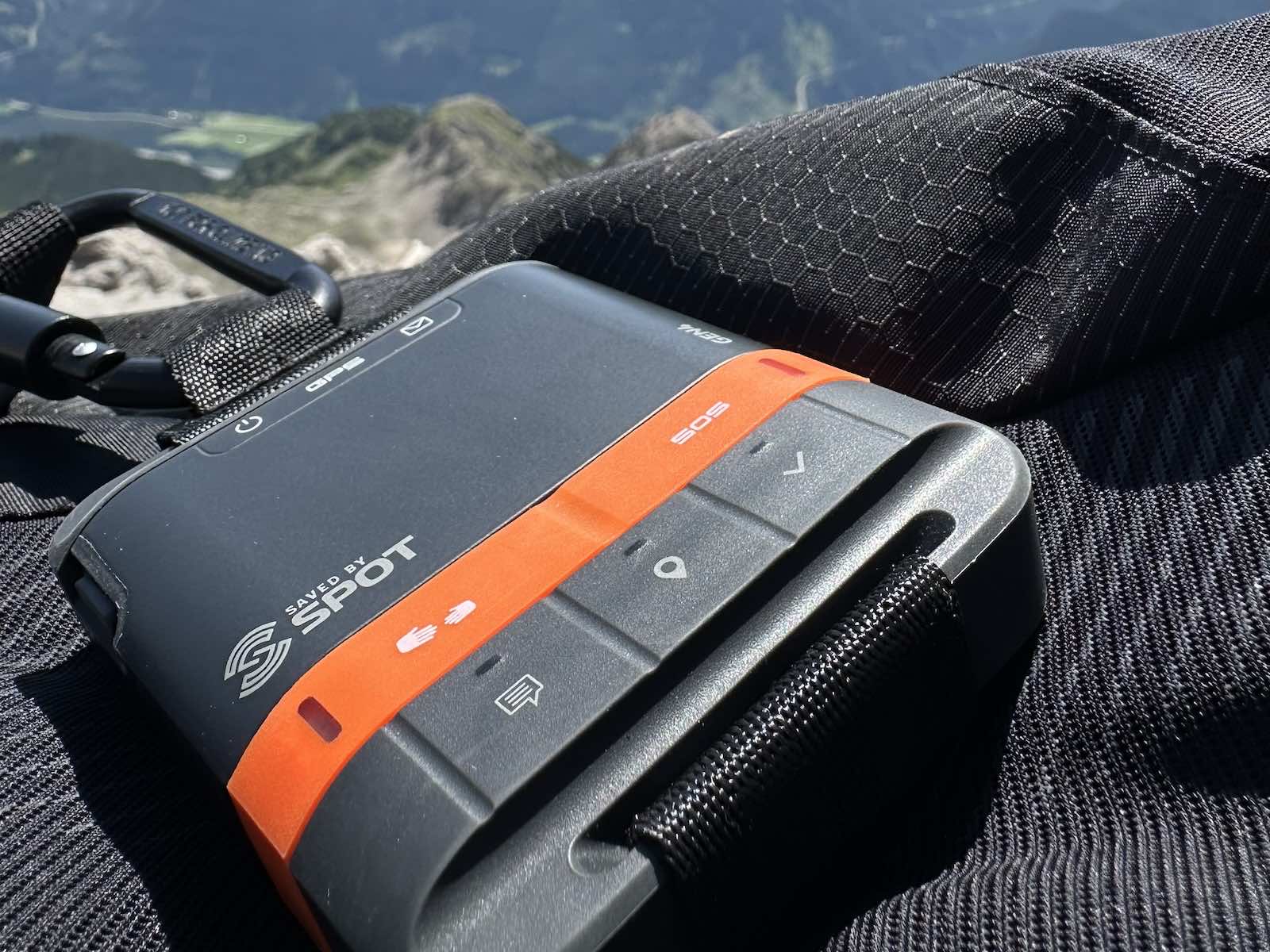 Sicherheit auf einsamen Touren - der SPOT Gen4 im Praxistest